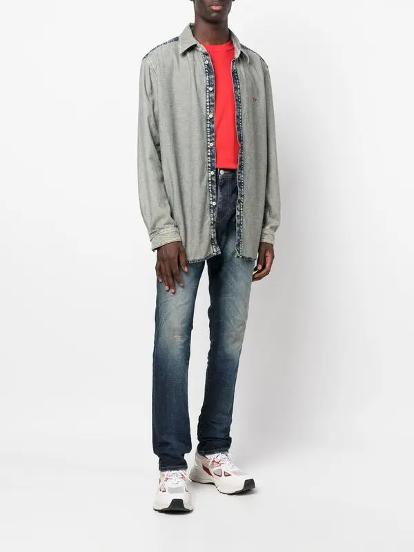 DIESEL® Inside-out Effect Denim Shirt