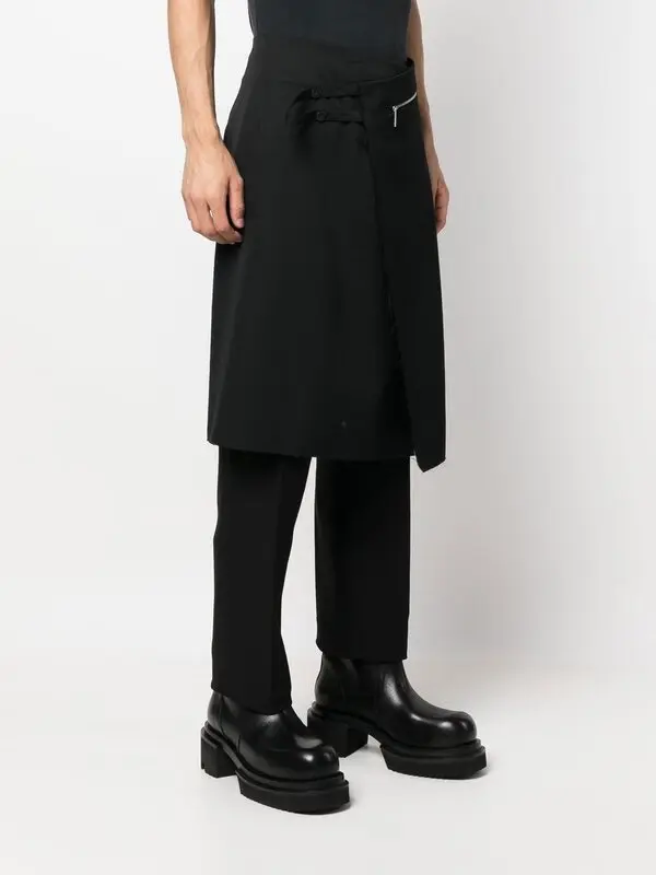 SAPIO Asymmetric Wrap Skirt