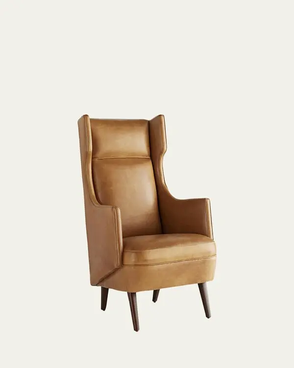 ARTERIORS Budelli Wing Chair - Brown