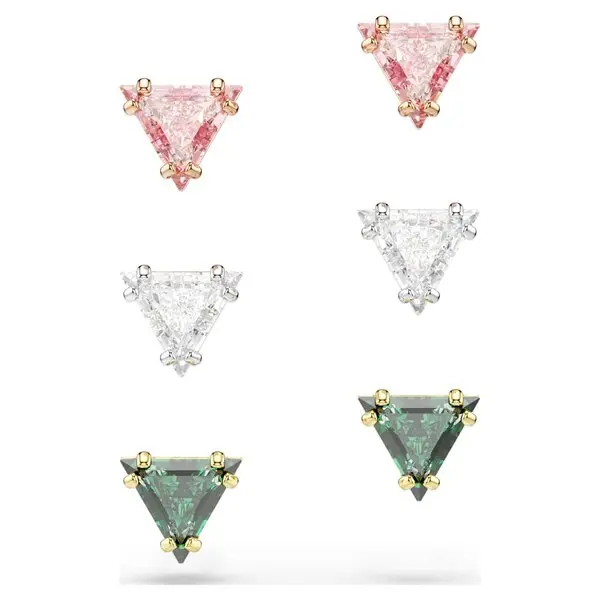 SWAROVSKI Stilla Stud Earrings - Multicolored
