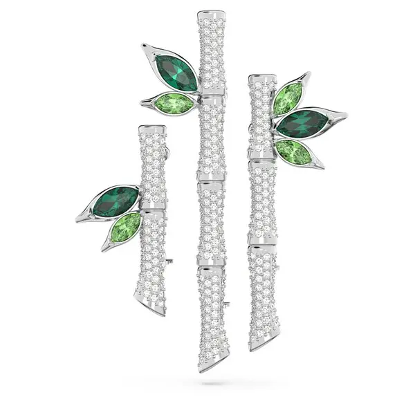 SWAROVSKI Dellium Brooch - Green