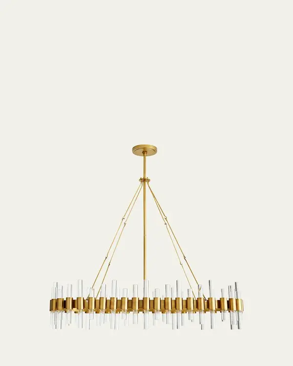 ARTERIORS Haskell Oval Chandelier - Gold