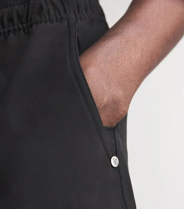 Vuori Trail Performance Shorts With Coolmax Liner - Black