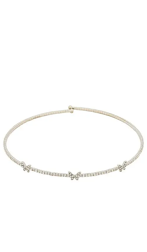 8 Other Reasons Butterfly Dreams Choker - Silver