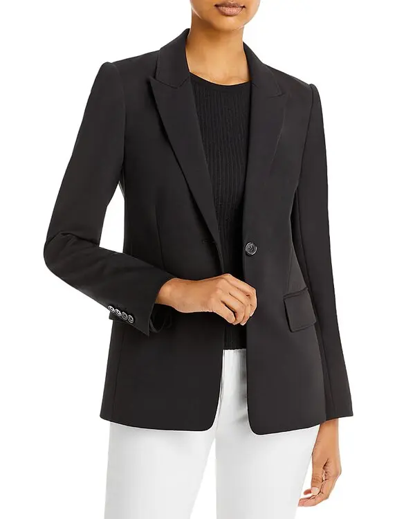 Kobi Halperin Collette Double Knit Blazer - Black