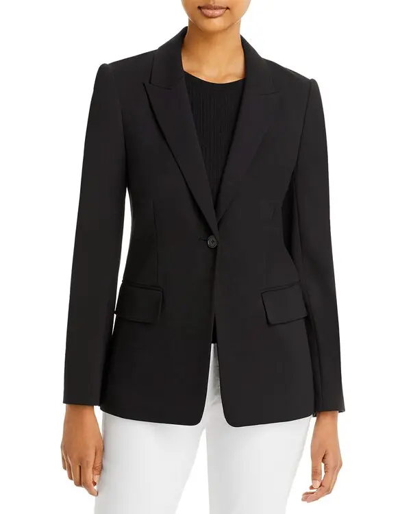 Kobi Halperin Collette Double Knit Blazer - Black