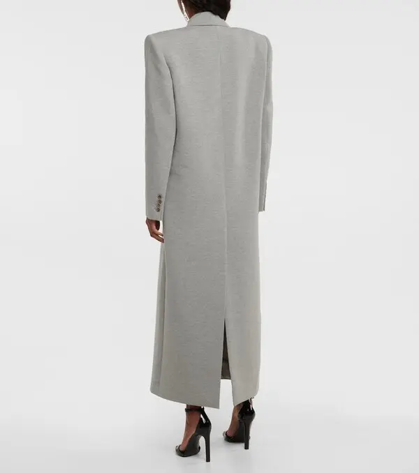 Magda Butrym Double-breasted Cotton-blend Coat