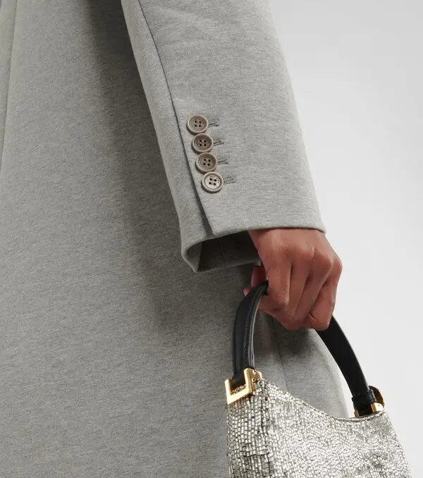 Magda Butrym Double-breasted Cotton-blend Coat