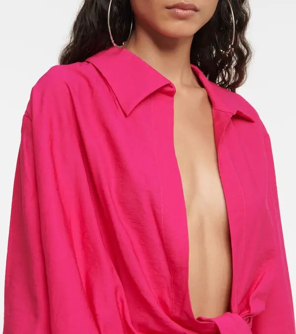 Jacquemus La Chemise Bahia Shirt - Pink