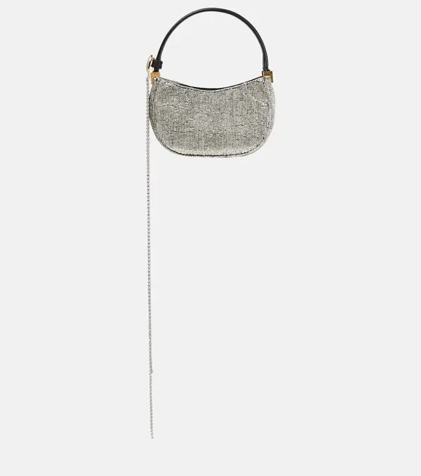 Magda Butrym Vesna Micro Embellished Leather Clutch