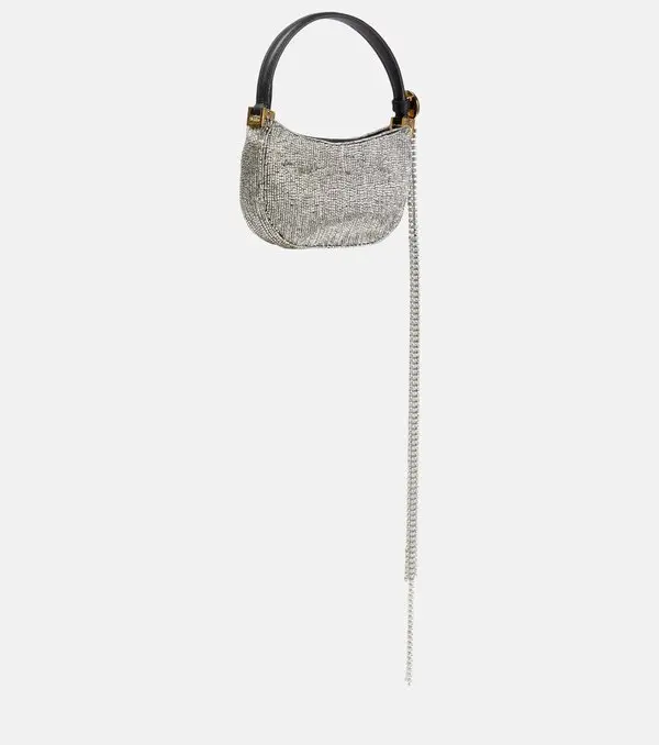 Magda Butrym Vesna Micro Embellished Leather Clutch