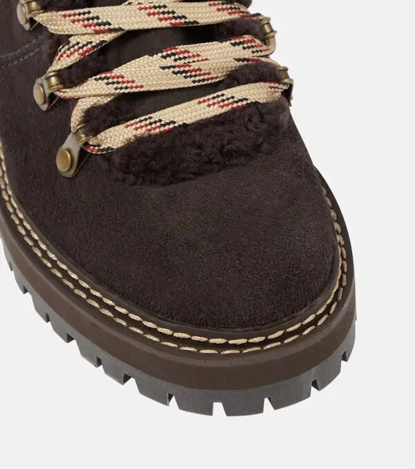 See By Chloé Eileen Suede Hiking Boots