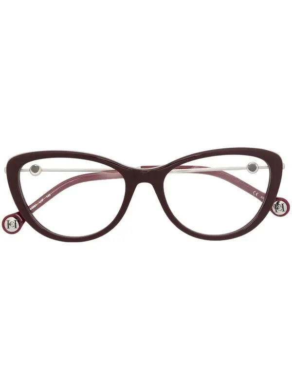 Carolina Herrera Butterfly Frame Eyeglasses