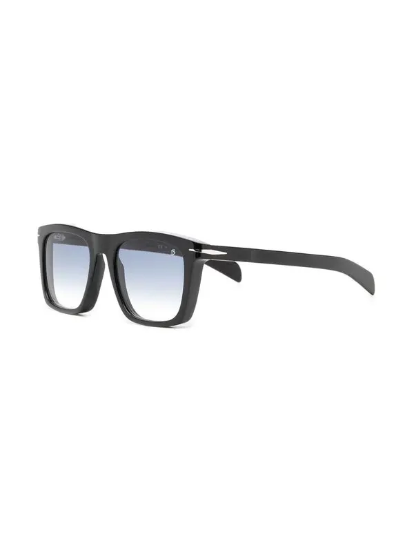 DB EYEWEAR BY DAVID BECKHAM Tortoiseshell Square Frame Sunglasses