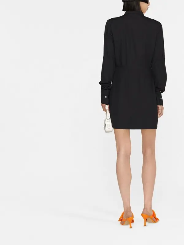 AMBUSH Cut-out Heart Shirtdress