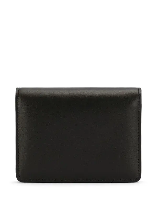 Dolce & Gabbana Dg-logo Embossed Leather Wallet