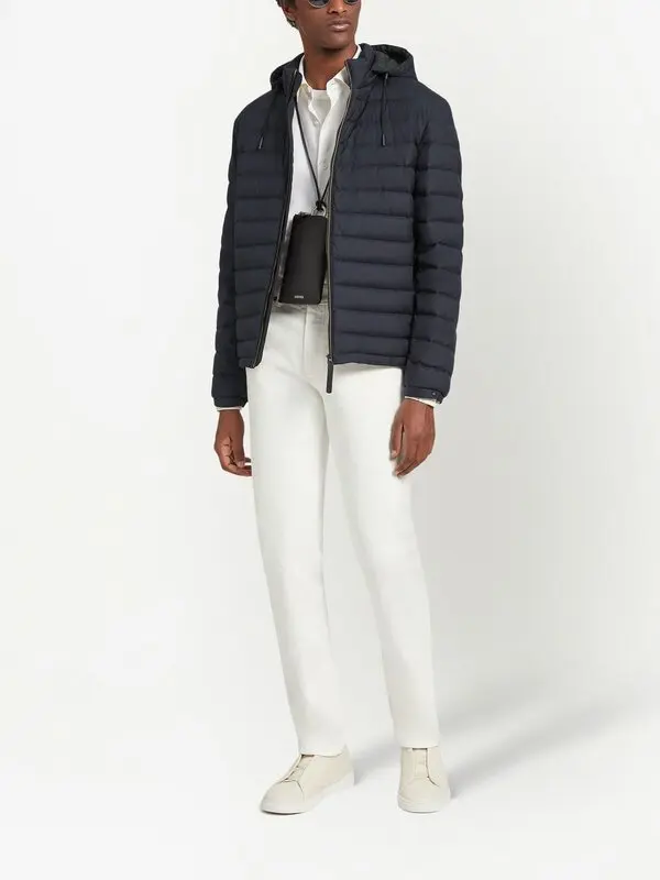 Zegna Cashco Long-sleeve Shirt - White