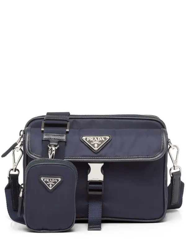 Prada Re-nylon Pouch Crossbody Bag - Blue