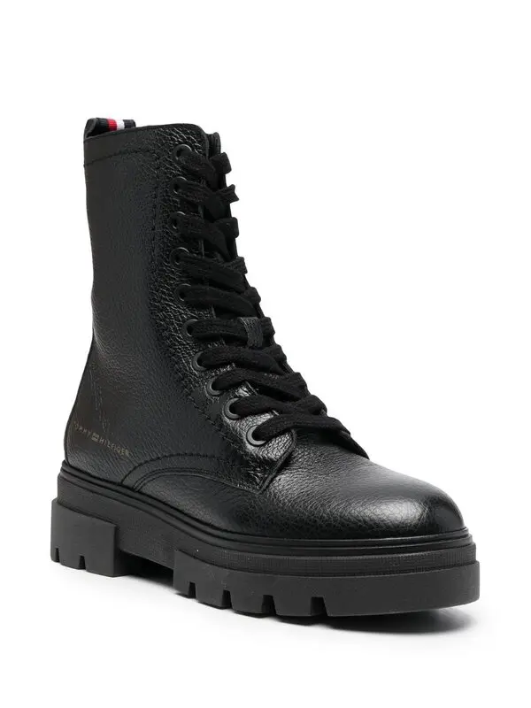Tommy Hilfiger Leather Ankle Boots