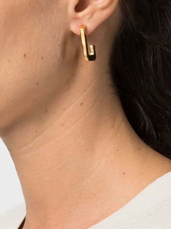 Zadig&Voltaire Brass Hoop Earring