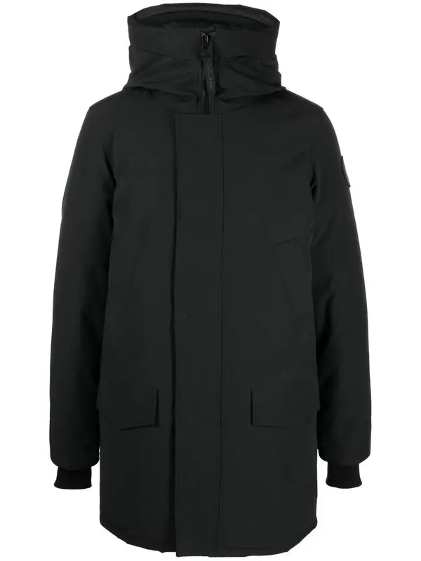 Canada Goose Langford Hooded Down Coat - Black