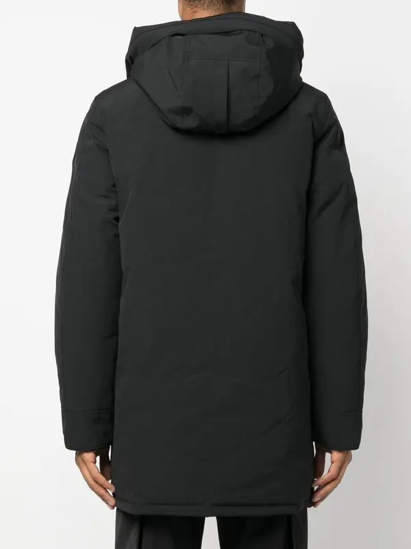 Canada Goose Langford Hooded Down Coat - Black