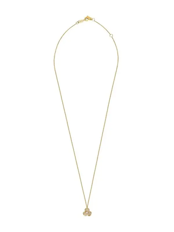 LEO PIZZO Candy Flora Diamond Pendant Necklace - Gold