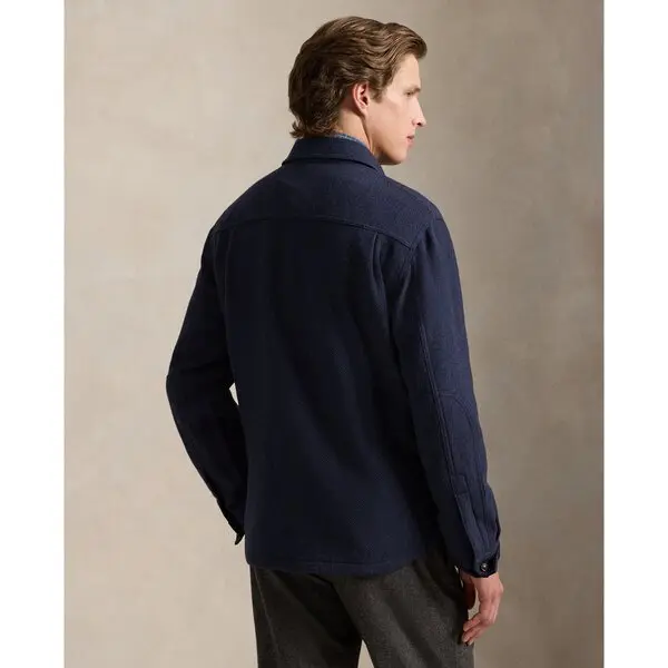 Ralph Lauren Wool-blend Herringbone Shirt Jacket