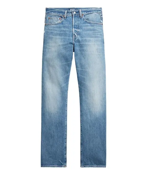 Ralph Lauren High-rise Relaxed Straight Jean - Lebec Wash