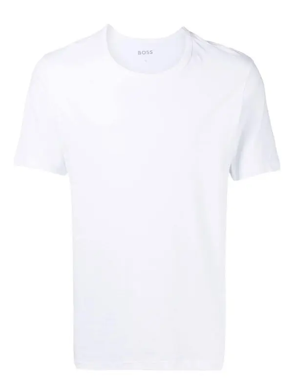 BOSS Pack-of-three Crew-neck T-shirts - White