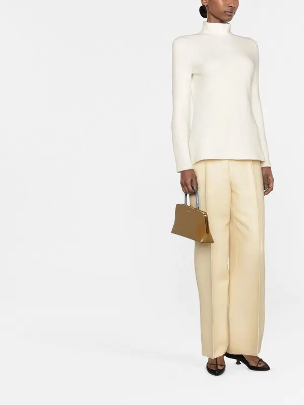 JIL SANDER High-neck Long-sleeve Sweater