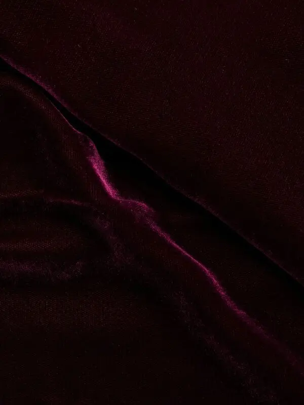 Stella McCartney Wide-leg Velvet Trousers