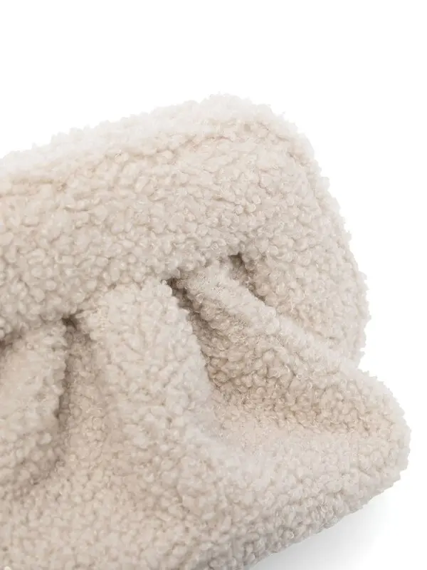 THEMOIRE Gea Textured Clutch Bag