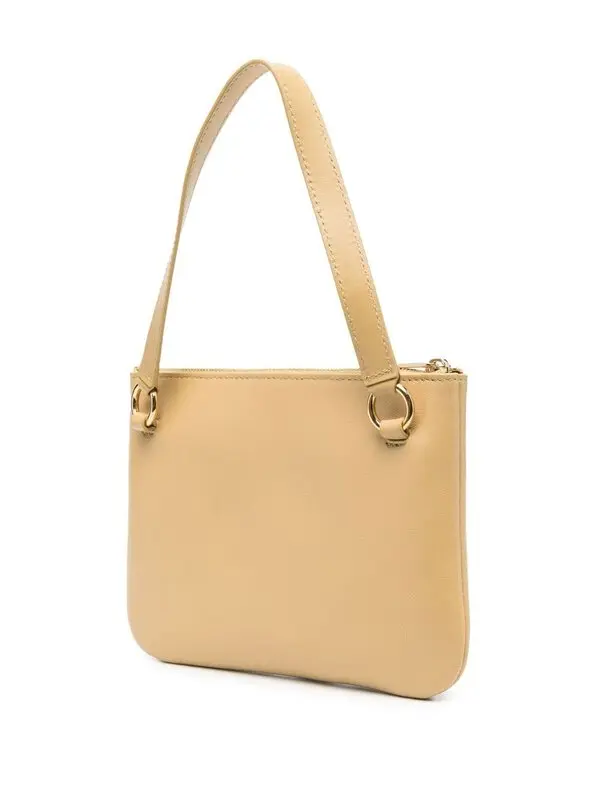 JIL SANDER Leather Crossbody Bag With Coin Purse - Neutrals