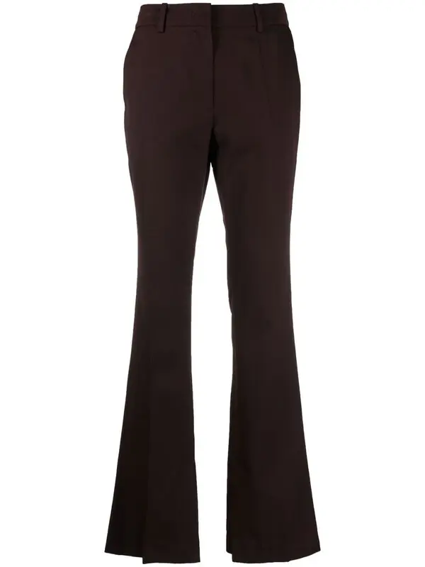 LOW CLASSIC Wool Flared Trousers