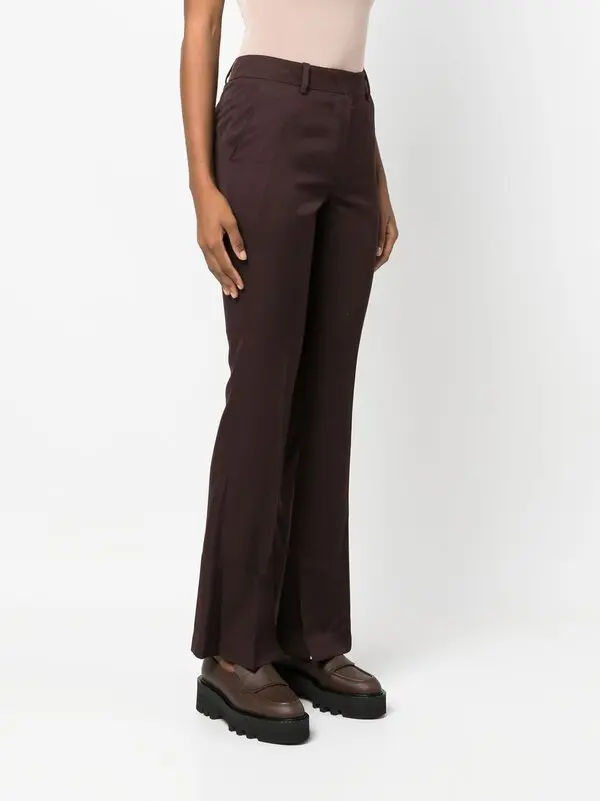 LOW CLASSIC Wool Flared Trousers