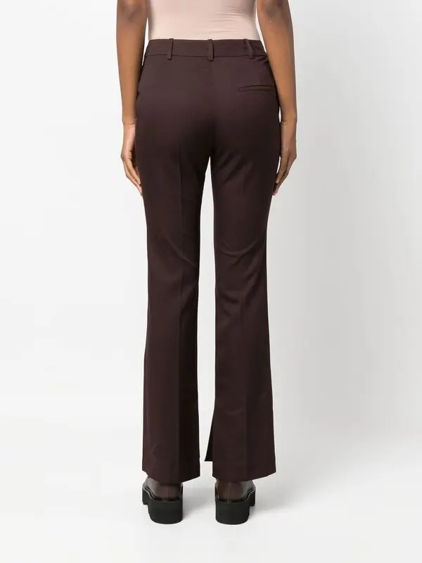 LOW CLASSIC Wool Flared Trousers