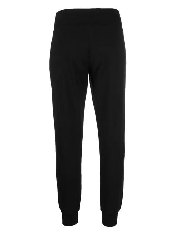 Dkny Logo-print Drawstring Track Pants - Black