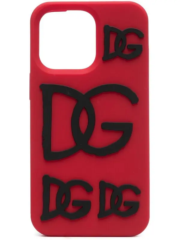 Dolce & Gabbana 3d-logo Iphone 13 Pro Case - Red