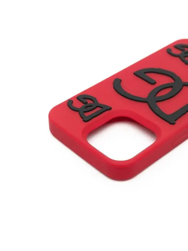 Dolce & Gabbana 3d-logo Iphone 13 Pro Case - Red