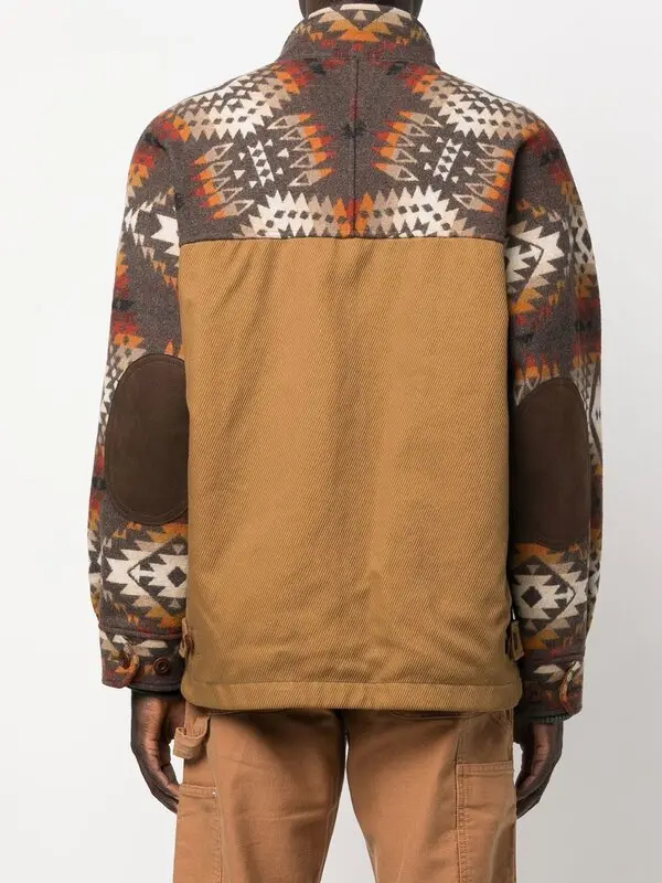 Junya Watanabe Abstract-print Wool Jacket