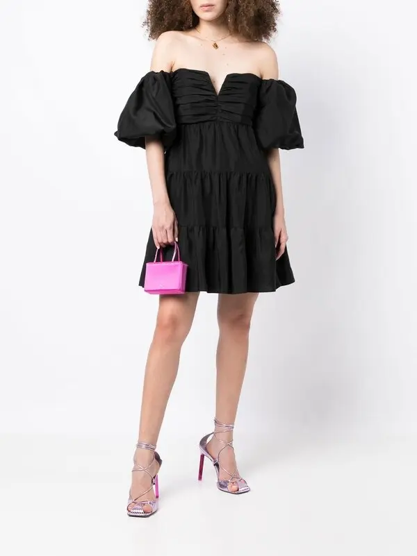 Rebecca Vallance Darlene Bardot Mini Dress