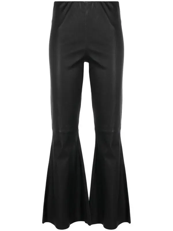 BY MALENE BIRGER Evyline Cropped Leather Trousers