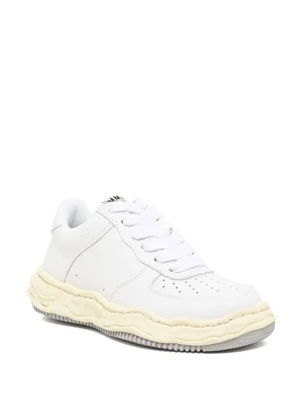 Mihara Yasuhiro Low-top Leather Sneakers - White