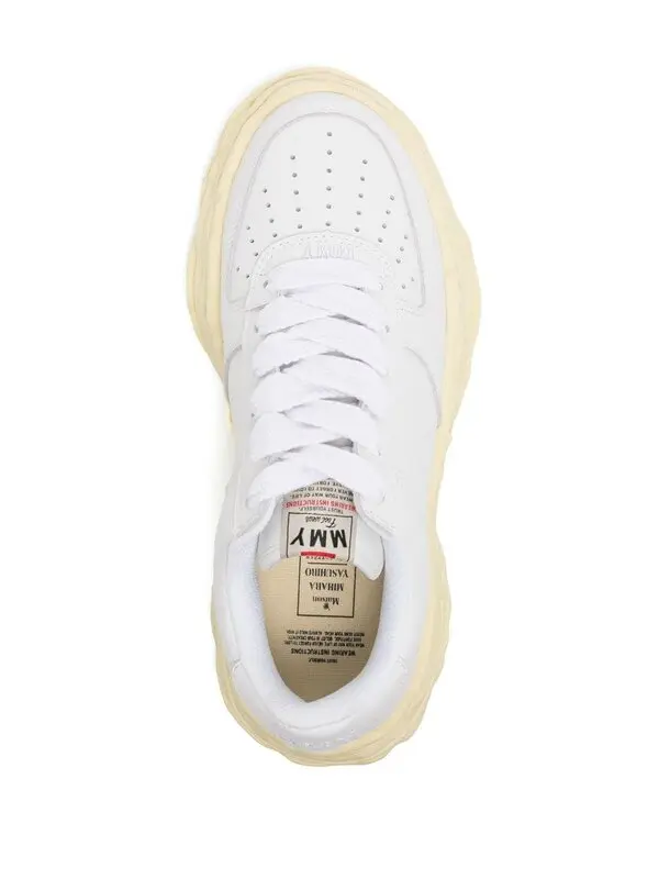 Mihara Yasuhiro Low-top Leather Sneakers - White