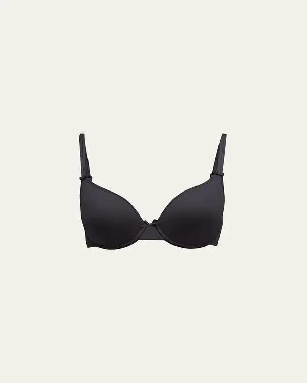 Chantelle Basic Invisible Memory Foam T-shirt Bra - Black