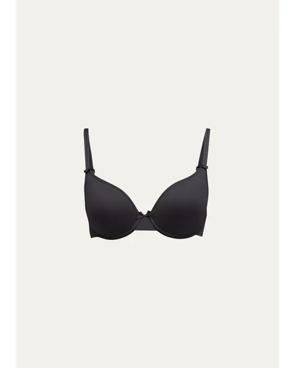 Chantelle Basic Invisible Memory Foam T-shirt Bra - Black