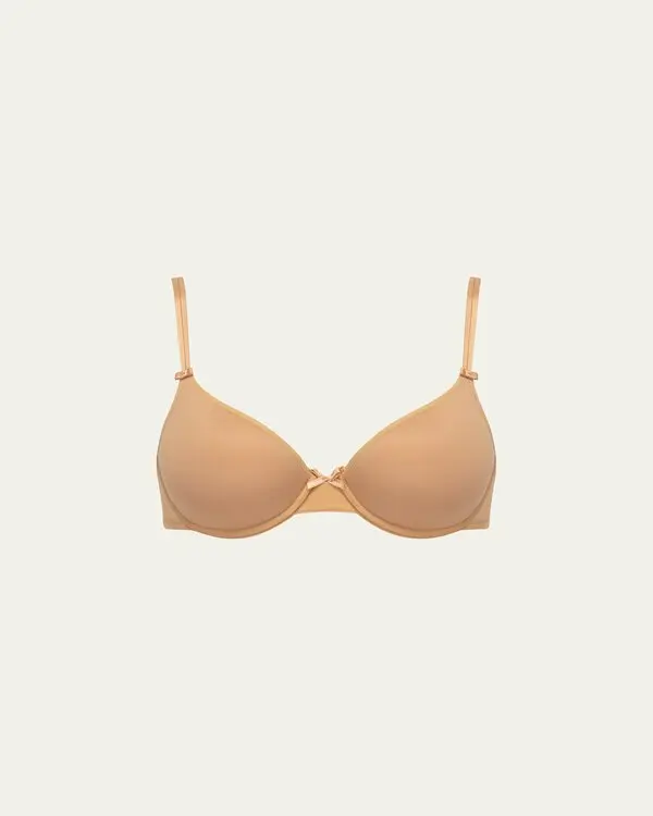 Chantelle Basic Invisible Memory Foam T-shirt Bra - Toffee