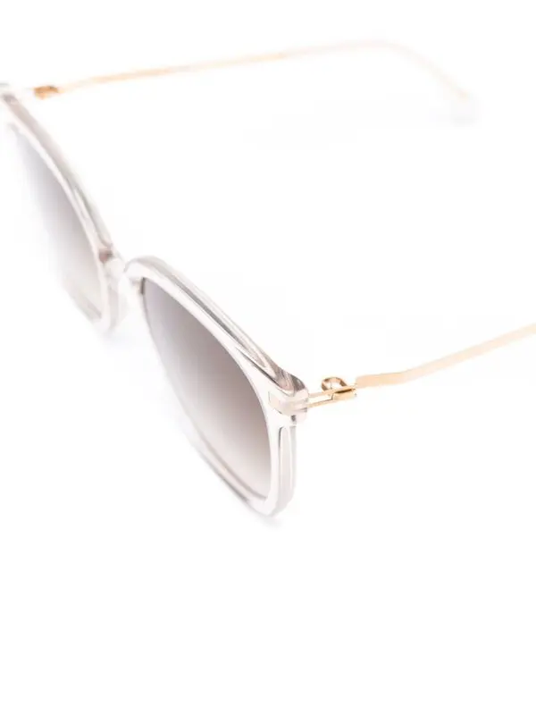 Mykita Transparent Square-frame Sunglasses