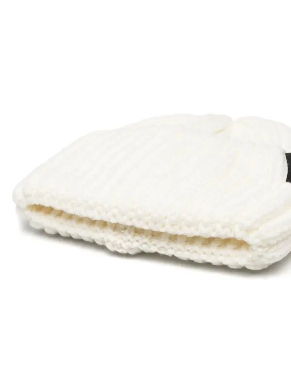 Borsalino Knitted Beanie - Neutrals